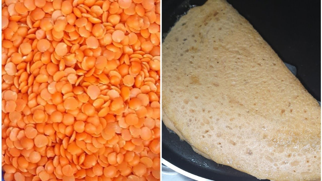 erra pappu dosa,uthappam|dosa recipes|sravanthi vantalu - YouTube