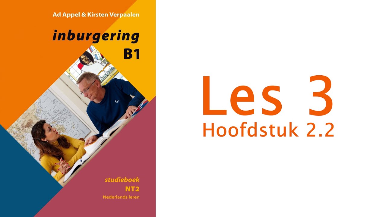 Inburgering B1 - cursus 2022 – Les 3 – hoofdstuk 2.2 - Wonen - YouTube