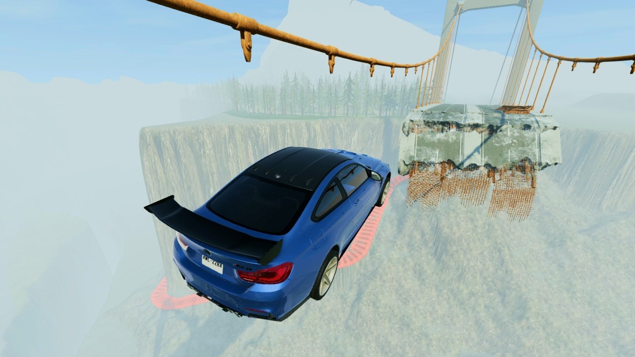 High Speed Cars Jumping over Broken Bridge - BeamNG.Drive #1 - YouTube