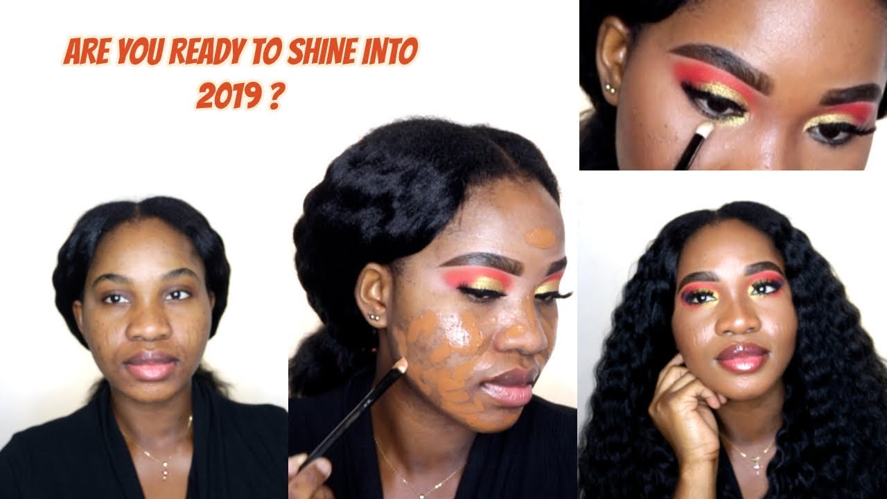 ARE YOU READY TO SHINE INTO 2019? | NYE GLAM MAKEUP TUTORIAL - YouTube