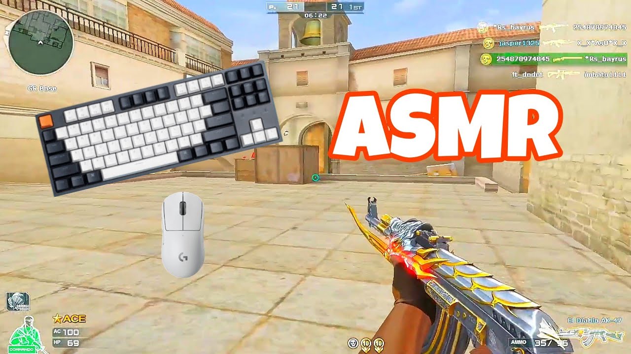 Crossfire and Chill 😴 | FFA AK-47 | Keyboard ASMR #2 - YouTube