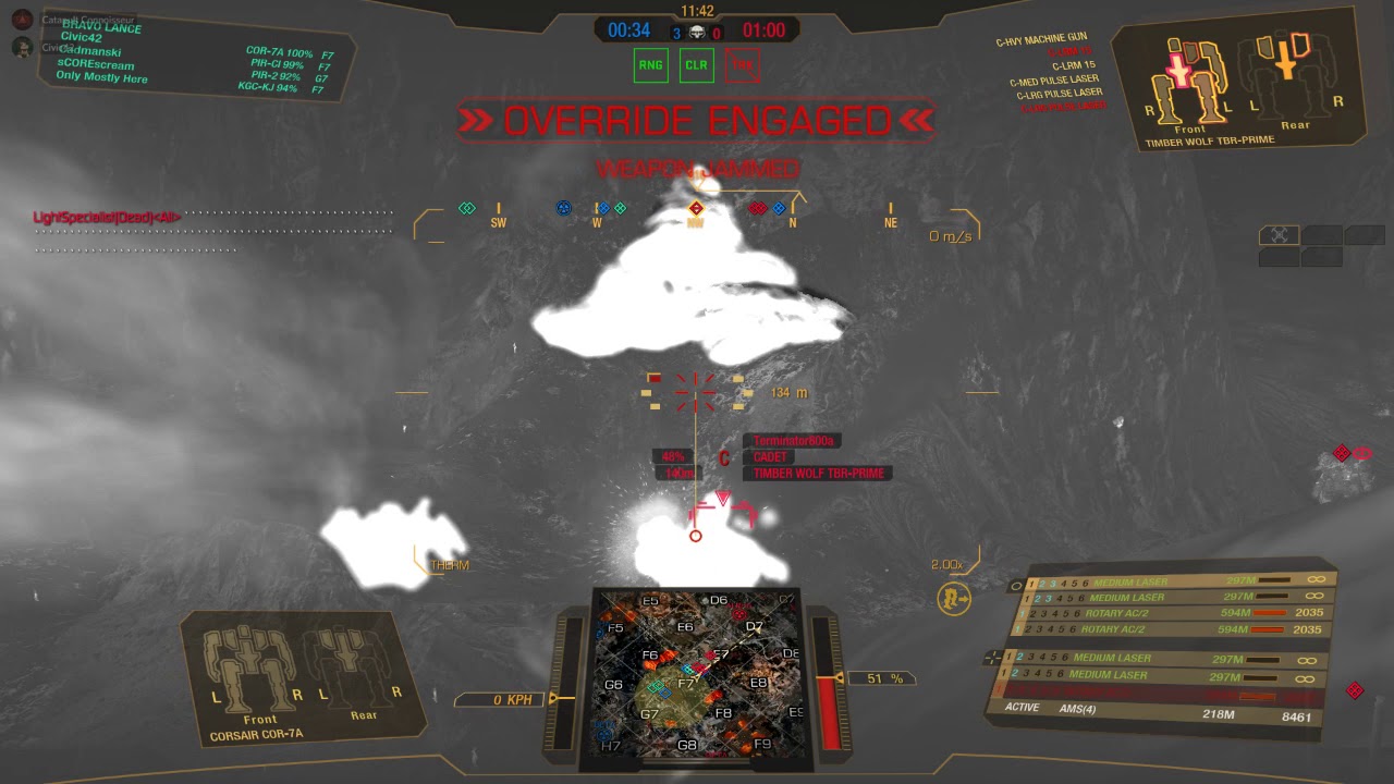MWO - Future reference for 3 Zeus with MASC - YouTube