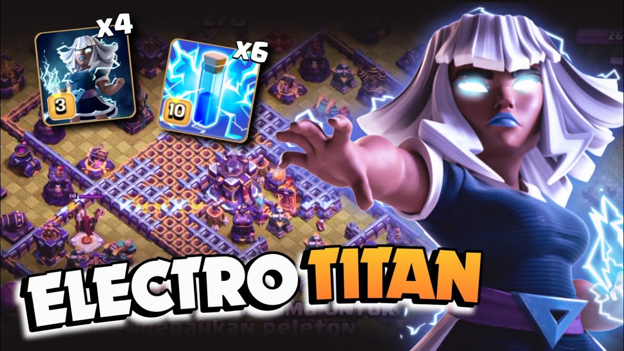LEGEND LEAGUE • Th15 Zap Electro Titan Smash Attack Strategy ( Clash of ...
