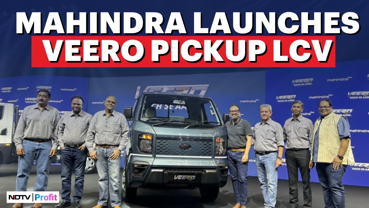 Mahindra & Mahindra Launches Veero LCV Pickup Truck, Veero Starting ...