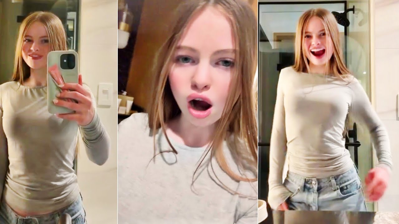 Salish Matter making her First TikTok video after Unbalanced the TikTok - YouTube