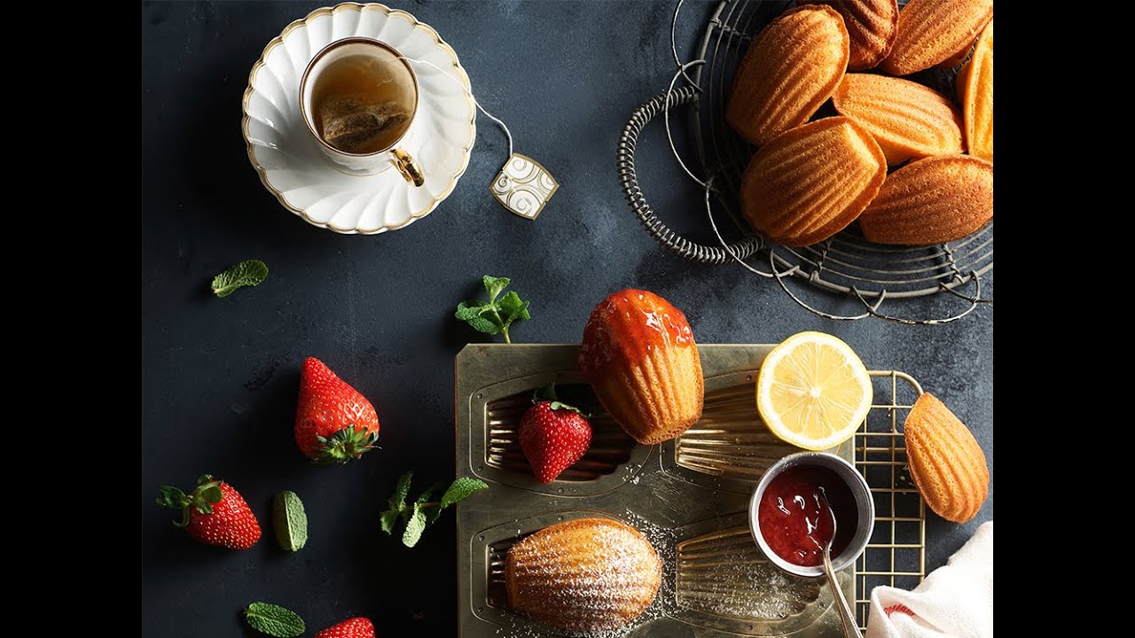 Madeleines with Président Prestige Butter - YouTube