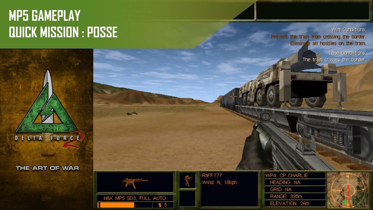 Delta Force 2 (1999) - PC - MP5 Gameplay - Quick Mission - Posse - Hard ...