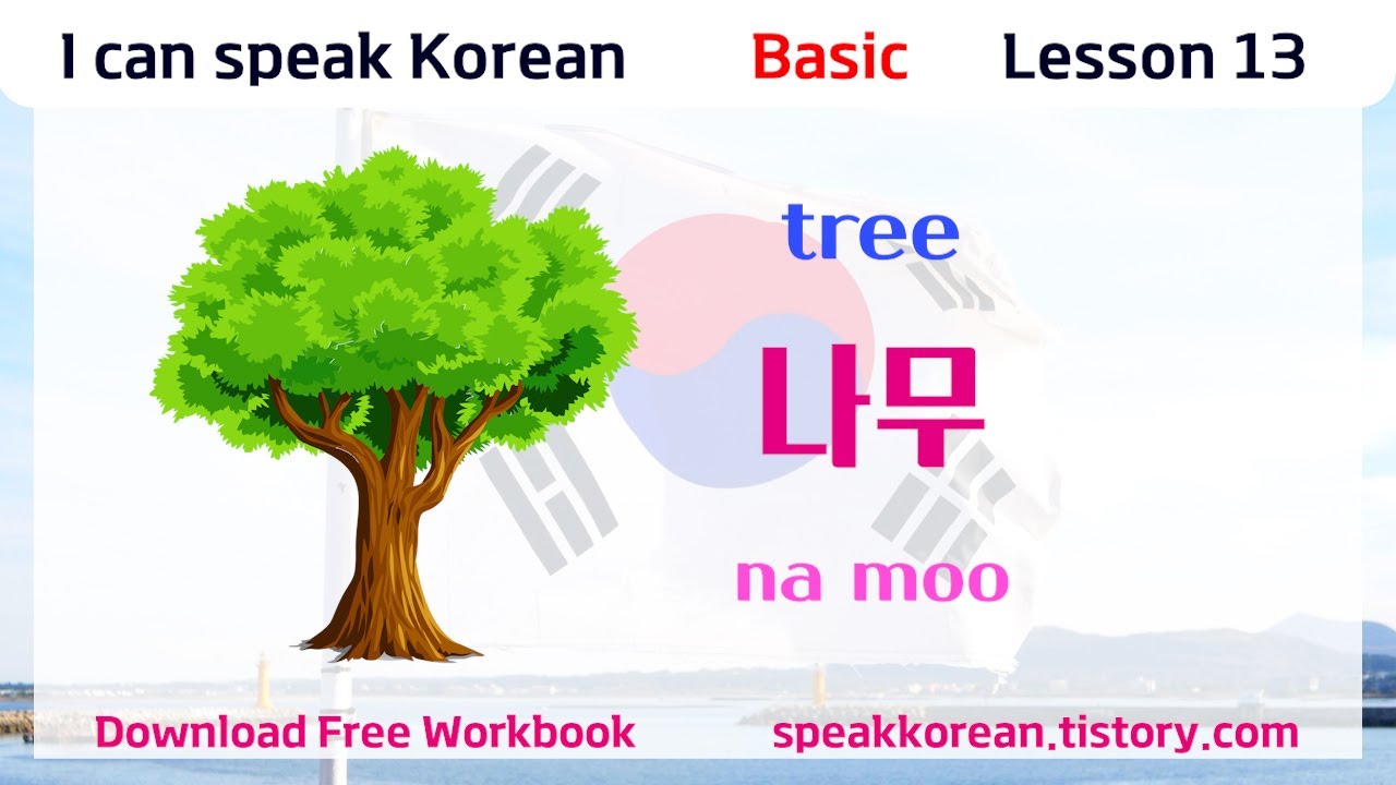 [10Min Korean] "Basic Lesson 13" Must-know Korean words and sentences. - YouTube