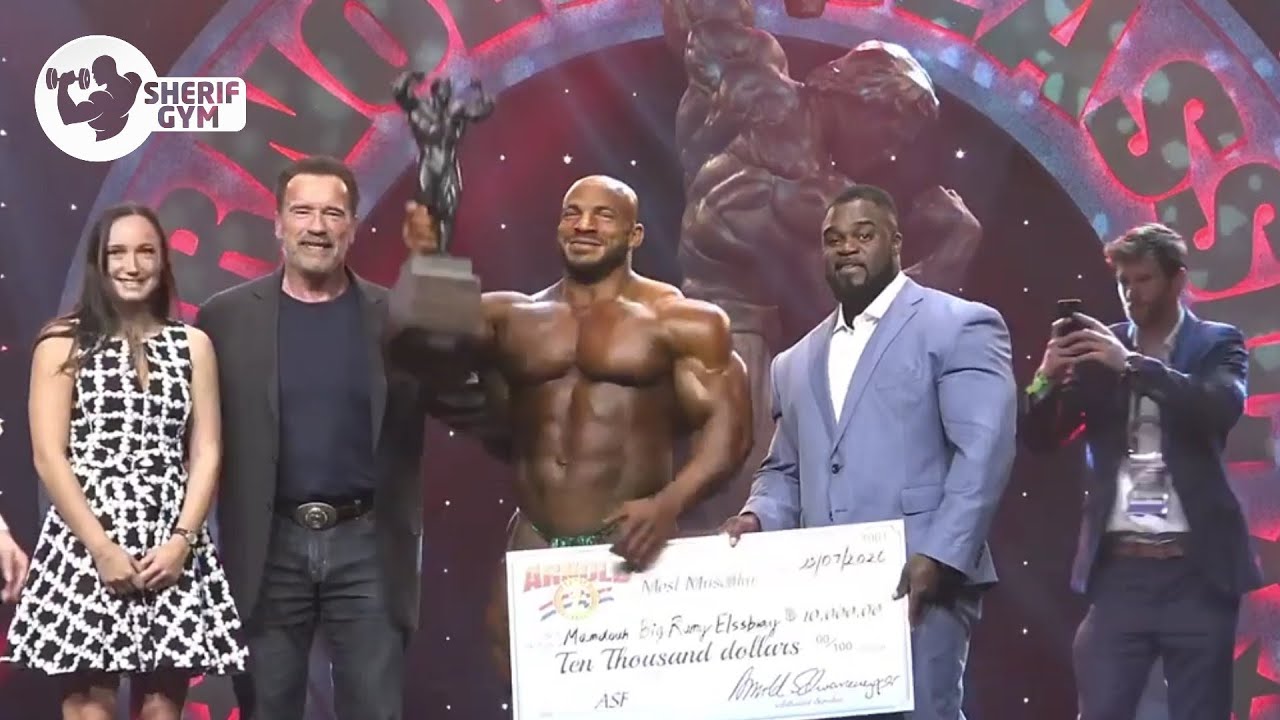 Top 3 in Arnold classic 2020 ( most muscular ) 🏆big ramy most muscular ...