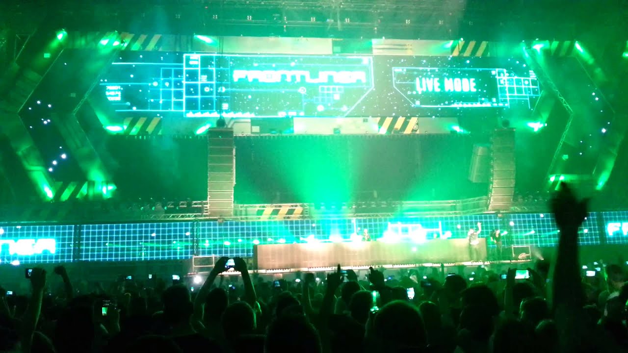 FRONTLINER LIVE, HARDBASS 2014 TEAM GREEN!!! - YouTube