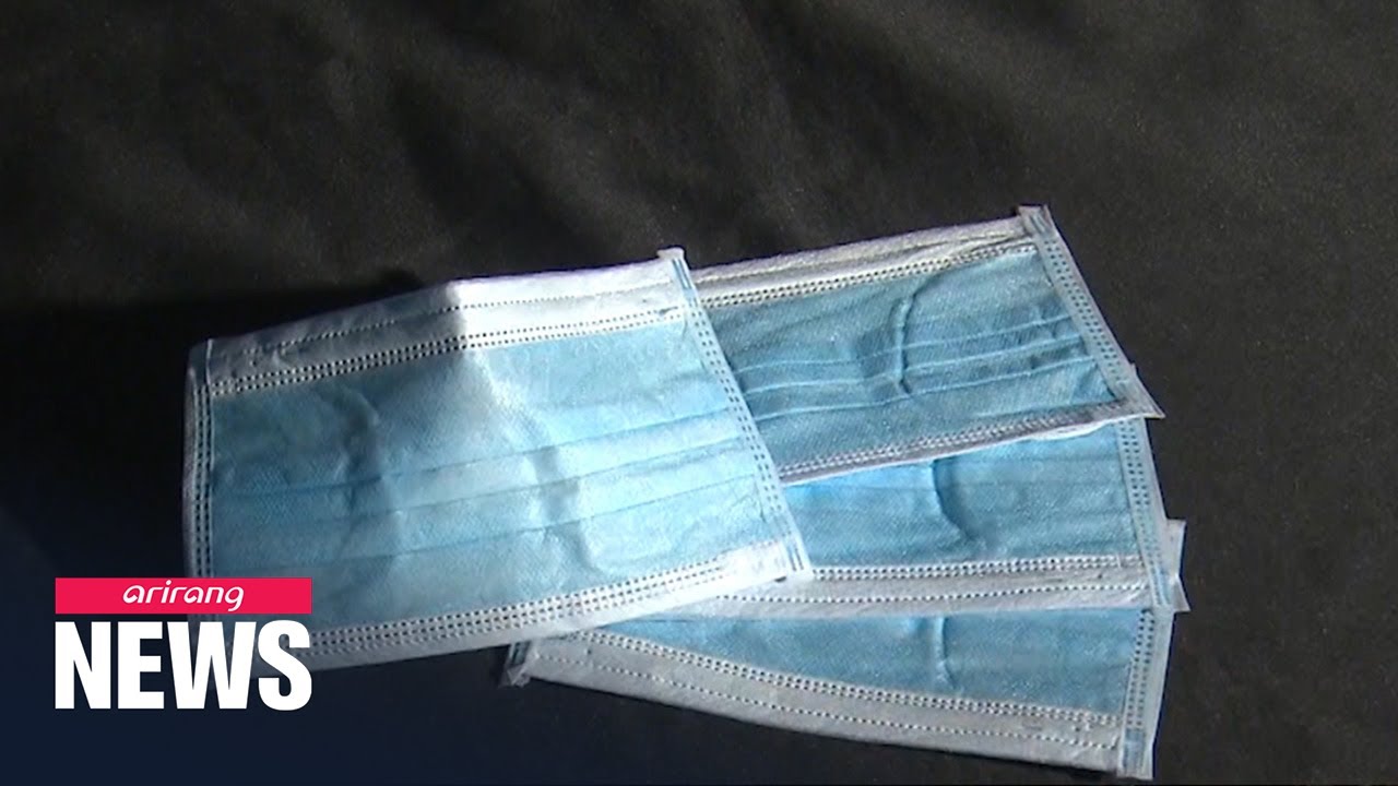 Thin, droplet-blocking masks to be sold online - YouTube