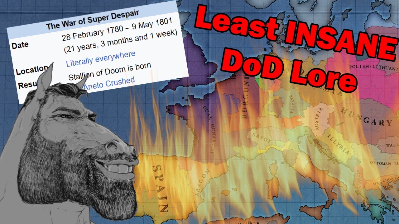 Least Insane DoD Lore | Victoria 2 Memes - YouTube