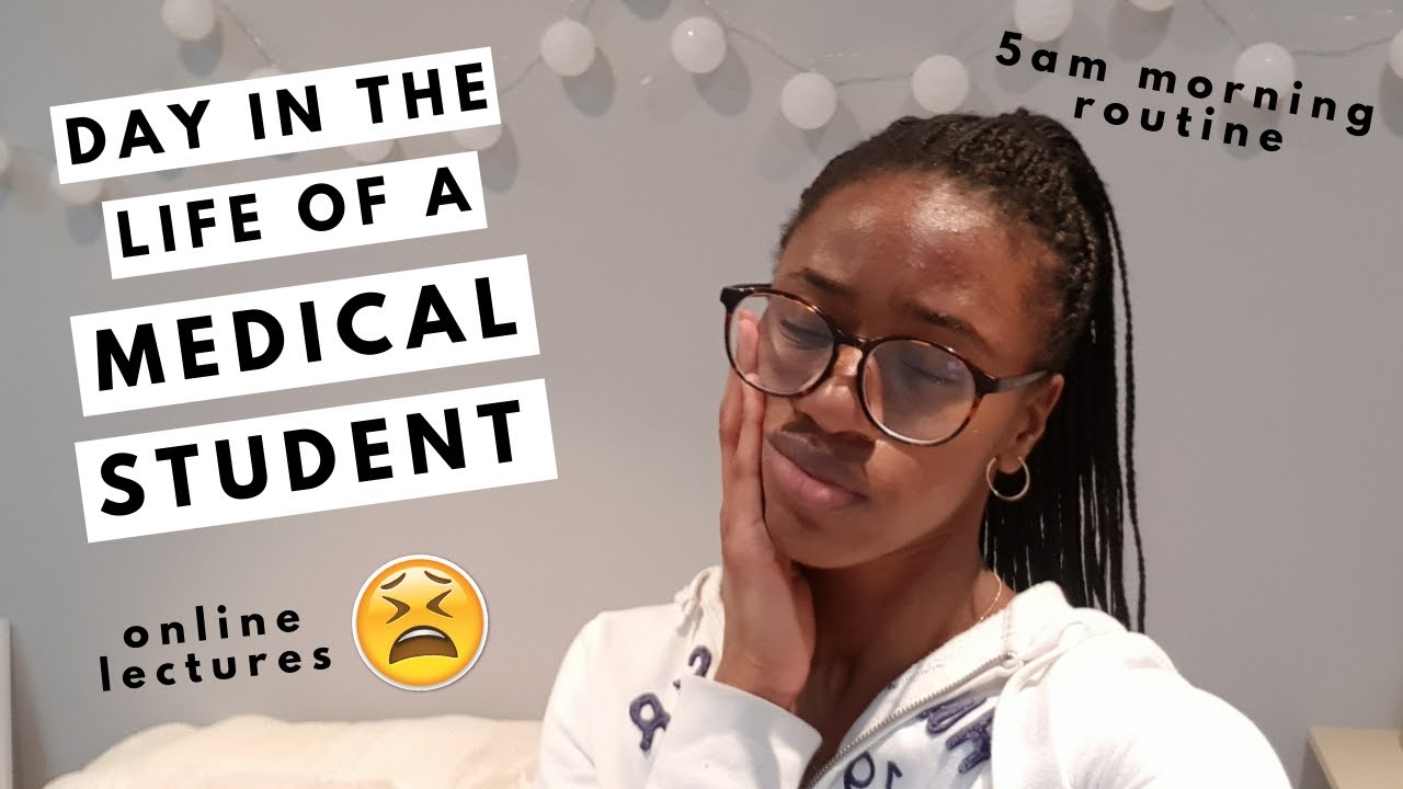 day in the life of a medical student uk! (online medical school) - YouTube