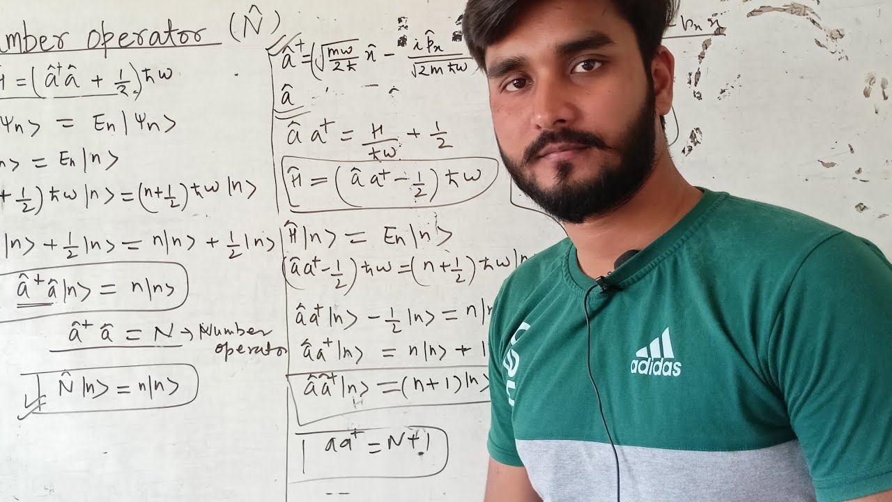 NUMBER OPERATOR || Quantum mechanics - YouTube