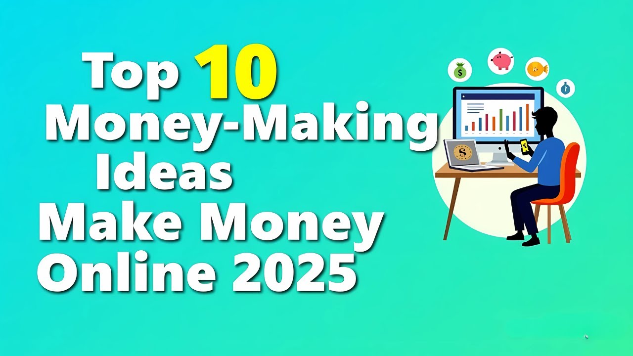 Top 10 Best Online Money Making ideas for 2025 - YouTube