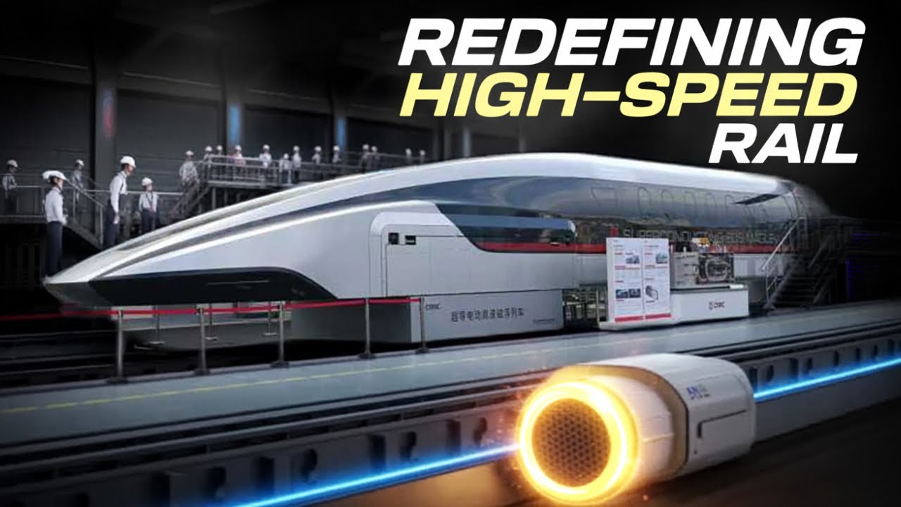 China unveils maglev marvel, redefining the future of high-speed rail ...
