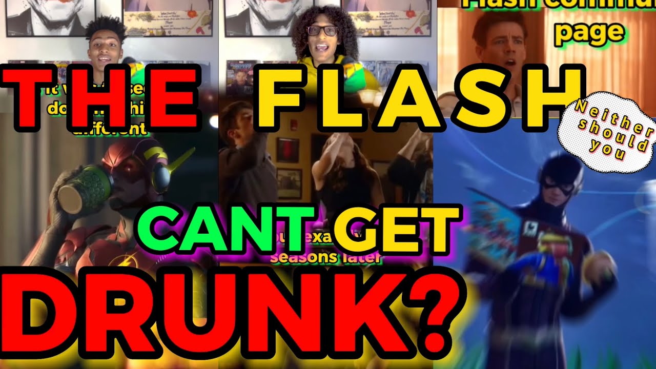 THE FLASH CAN’T GET DRUNK?⚡️(Except The One Time He Did) #theflash # ...