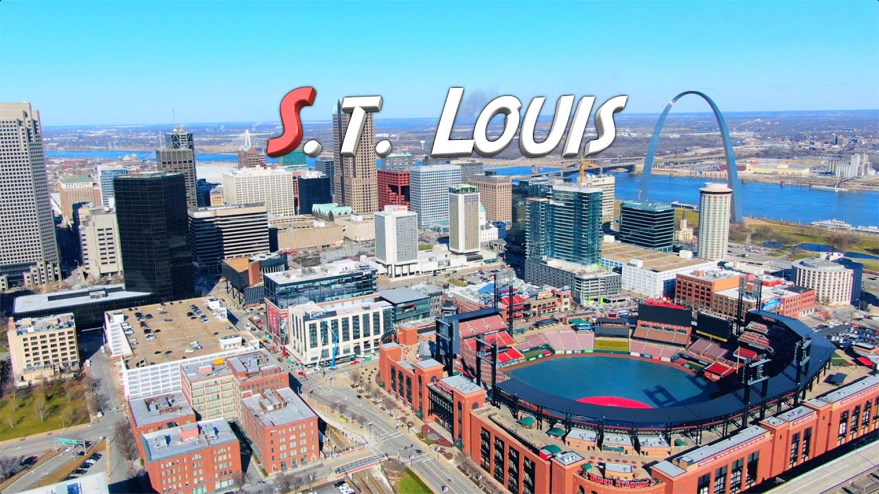 Aerial St. Louis, Missouri - 4K Drone Footage - Quick Tour - YouTube