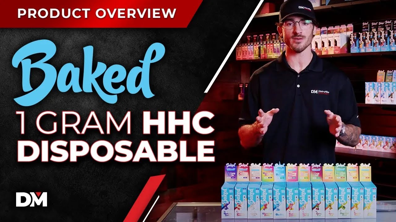 B2B Product Overview | Baked 1 Gram HHC Disposable - YouTube