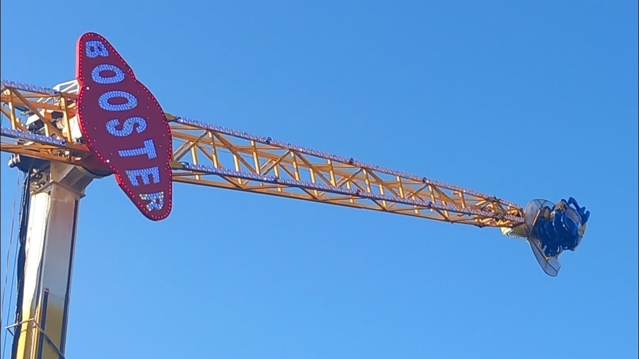 BOOSTER At Southsea Funfair/Off-Ride - YouTube