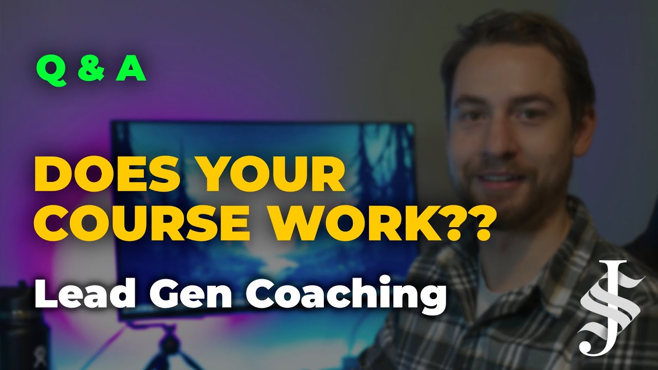 Will Your Course WORK?! | Lead Generation Coaching Program Launch Date! - YouTube
