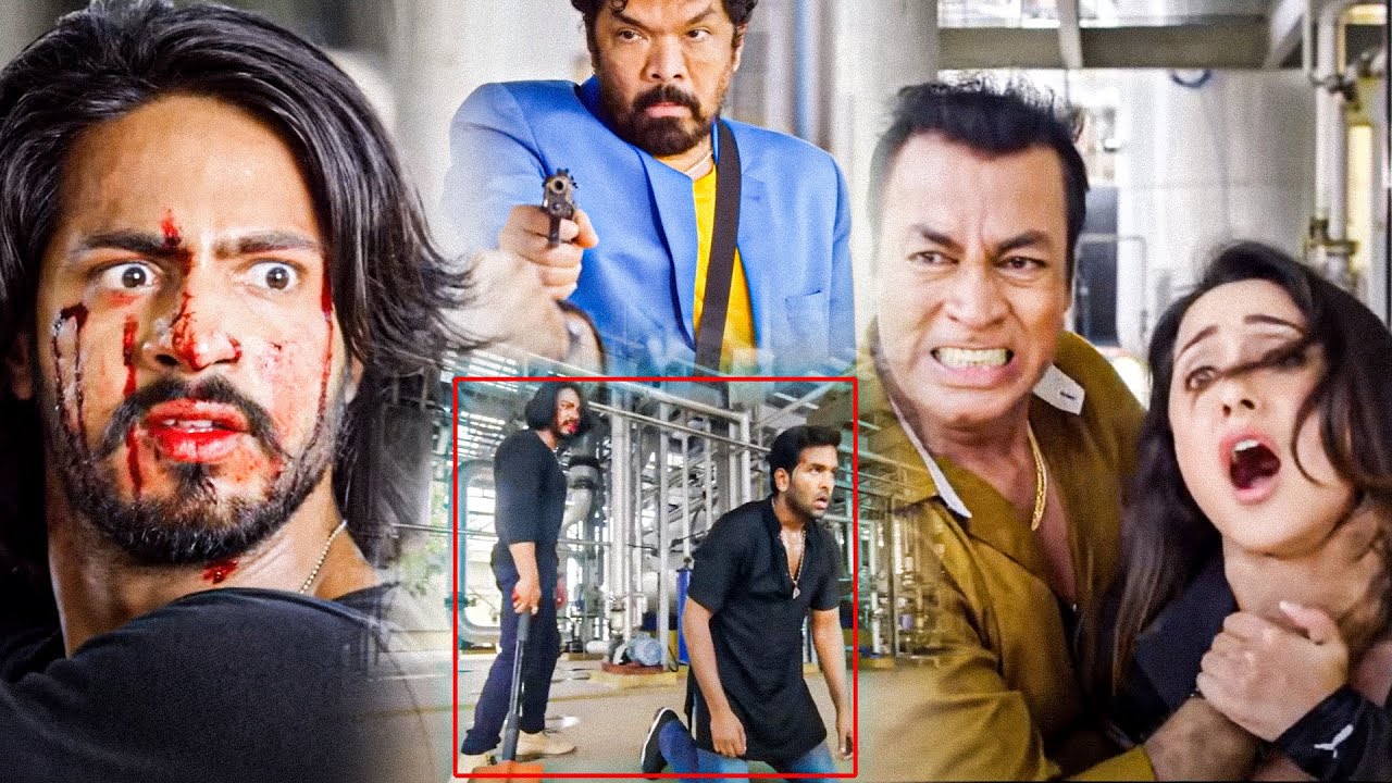 Pradeep Ram Singh Rawat And Thakur Anoop Singh Horrible Action Scenes | Vishnu Manchu | Matinee ...