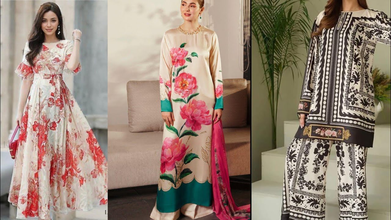 Lulusar New Winter Collection 2024 || Latest Stylish Silk Dress Design ...