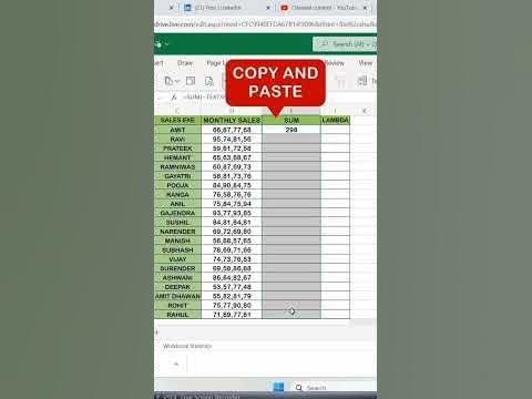 LAMBDA WITH "TextSplit" #shorts #short #viral #ai #exceltutorial #excel #gaming #technology # ...