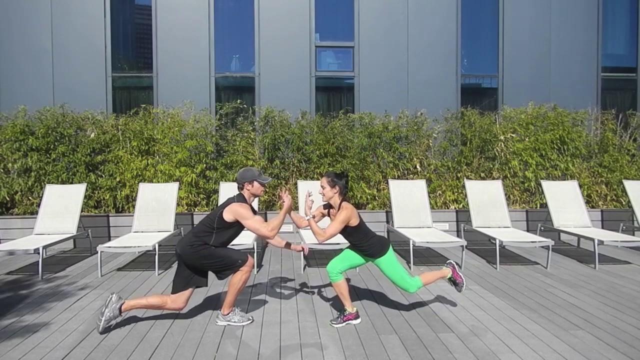 Body Weight Partner Workout || Strength Exercises. || Maria Sollon ...