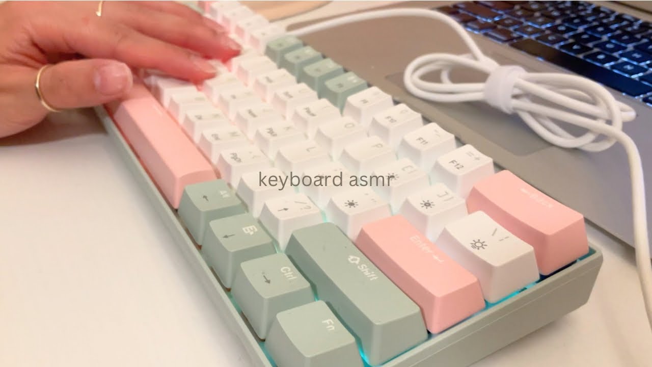 asmr clicky noise keyboard sounds - YouTube