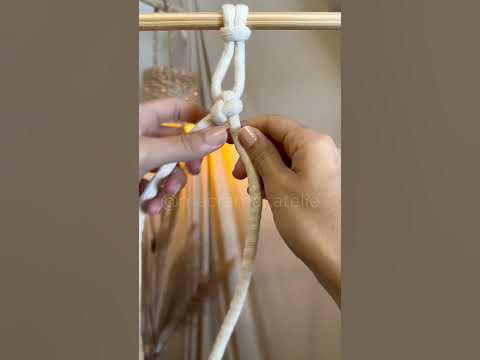 macrame tutorial #macrame #tutorialmacrame #shorts - YouTube