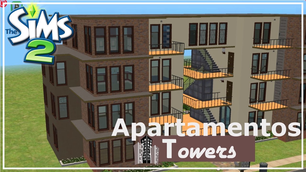 Apartamentos Towers | Sims 2 | Speed Build | Descarga - YouTube