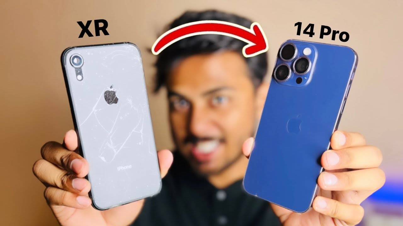 iPhone XR converted into iPhone 14 Pro (Purple) - YouTube
