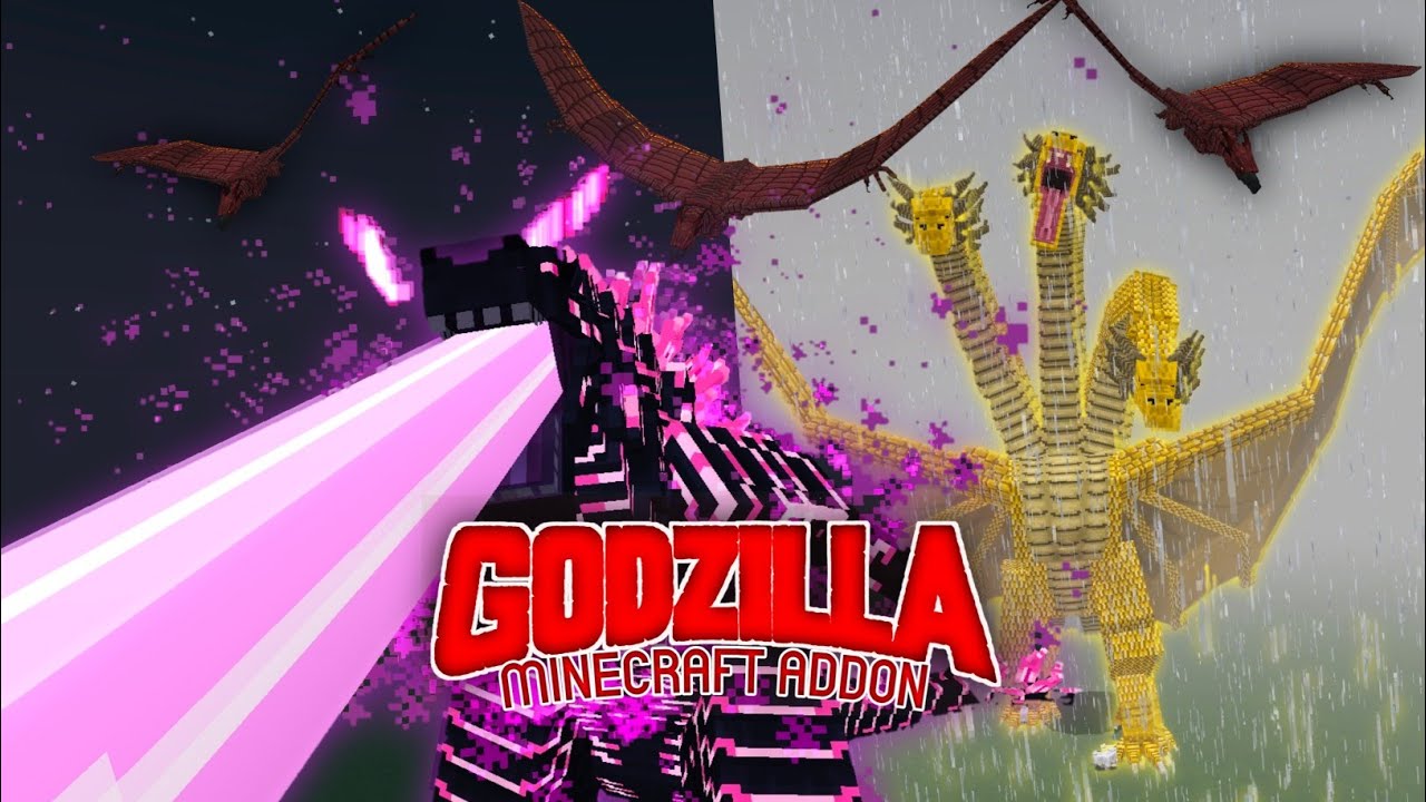 NEW GODZILLA...| GODZILLA ADDON | MINECRAFT - YouTube