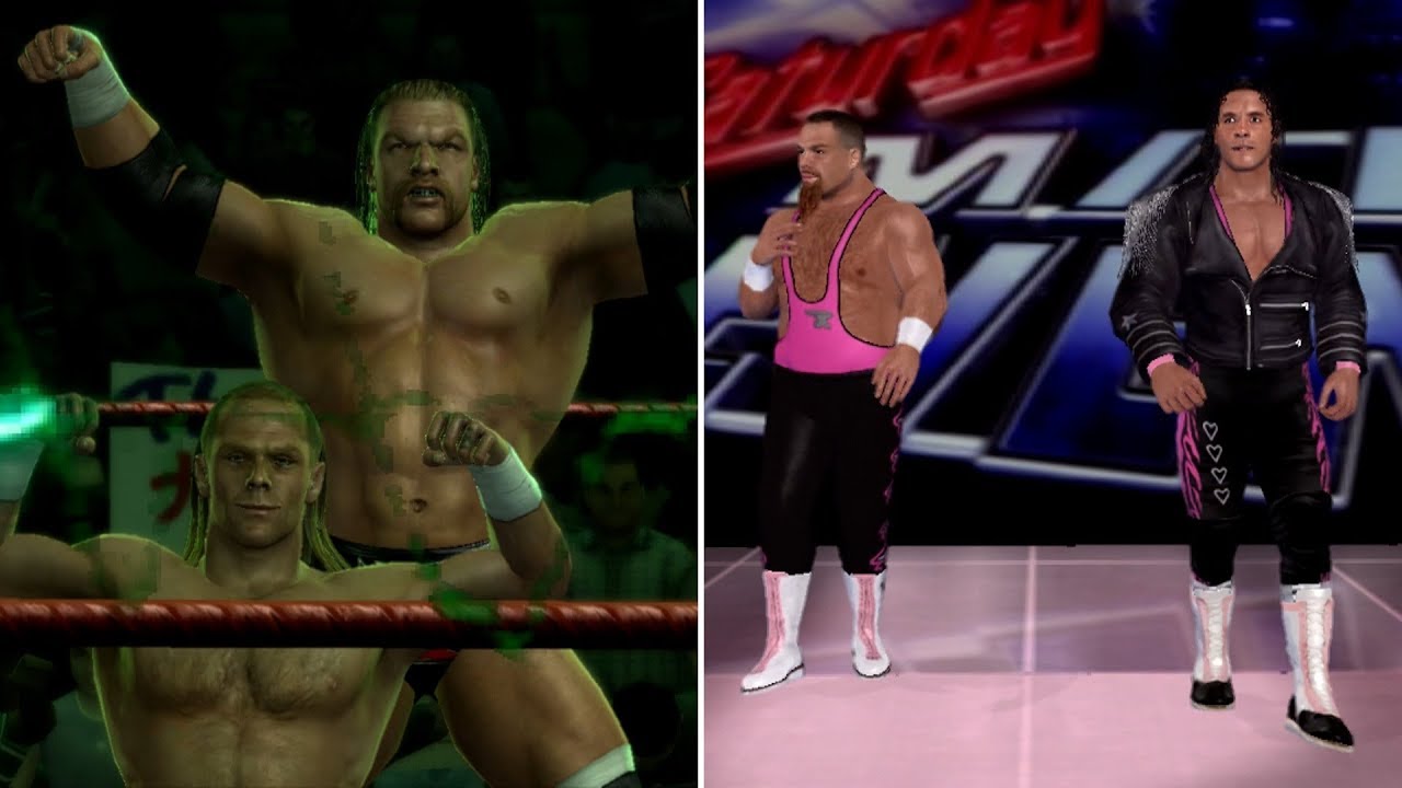 10 Tag Team Entrances That Featured In WWE Games! #1 (Classics ...