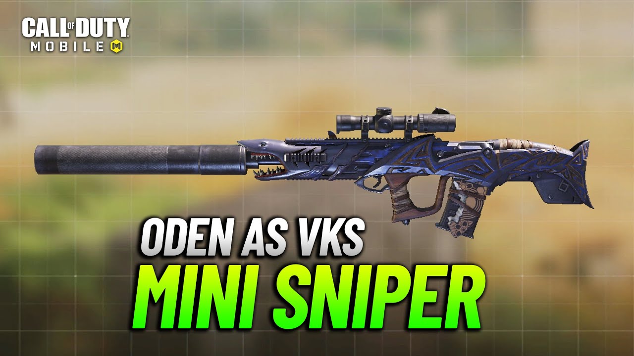 Using Oden as Mini Sniper & it Shreds in COD Mobile - YouTube