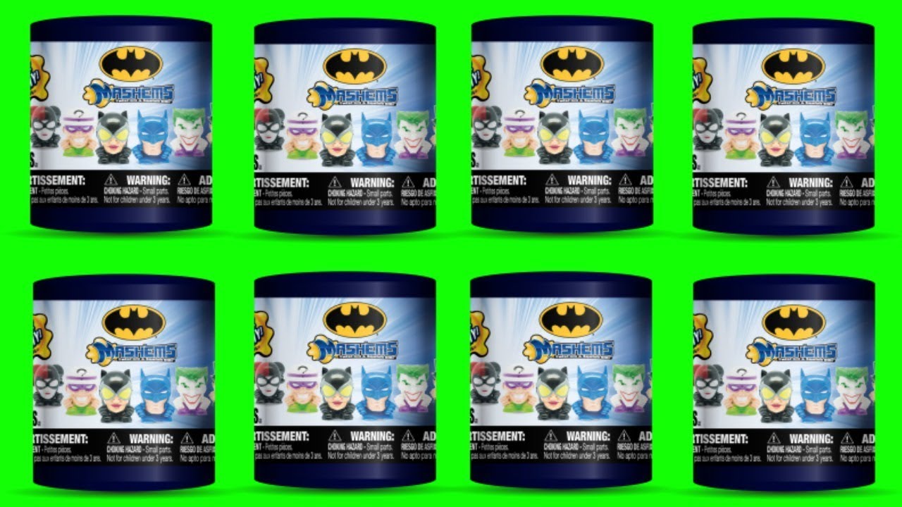 ASMR Mashems 3 Batman Surprise unboxing toys jouet haul and best dc ...