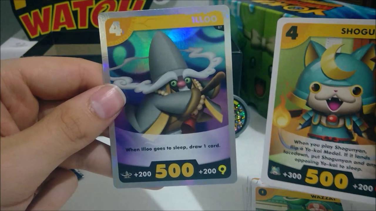 Yo-Kai Watch Trading Card Game Collector's Box at Claude Martinez blog