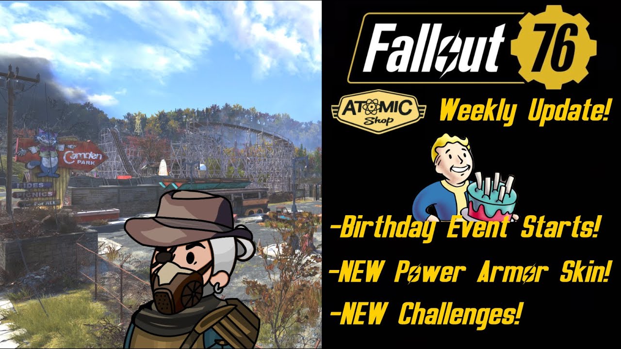 HAPPY BIRTHDAY 76! - Fallout 76 Weekly Update (Nov. 7 - Nov. 14, 2023 ...