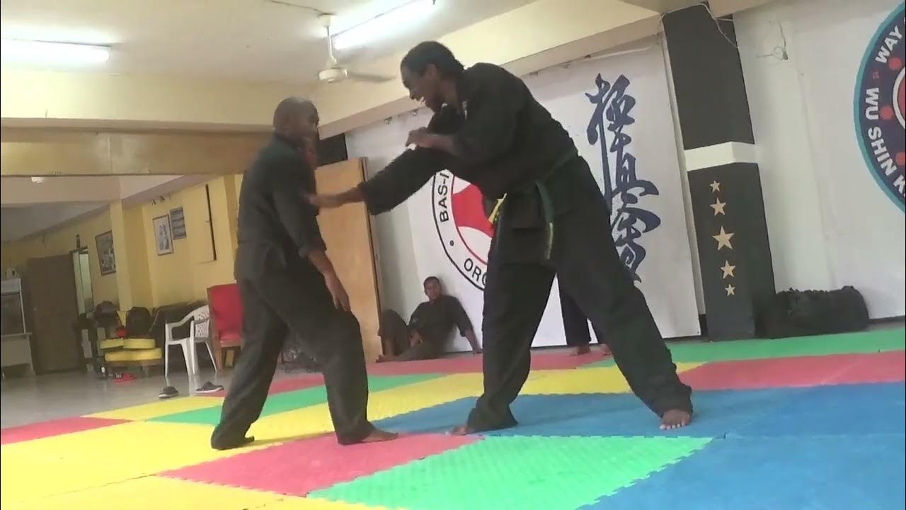 Wushinkido Martial Arts/Kyokushin Karate Black Belt Grading Sparring Part 2: Wushinkido Style ...