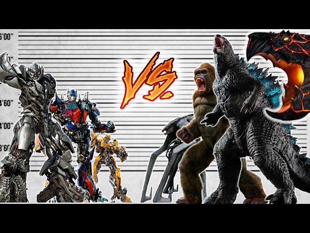 Godzilla Vs Transformers