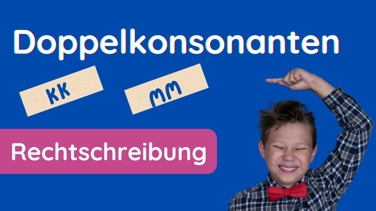 Doppelkonsonanten wann und wofür du sie brauchst - YouTube