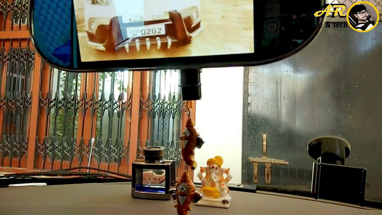 Car lcd display back mirror with 🔙 camera 🎥 VERRY USEFULL DIVICE IN CAR ...