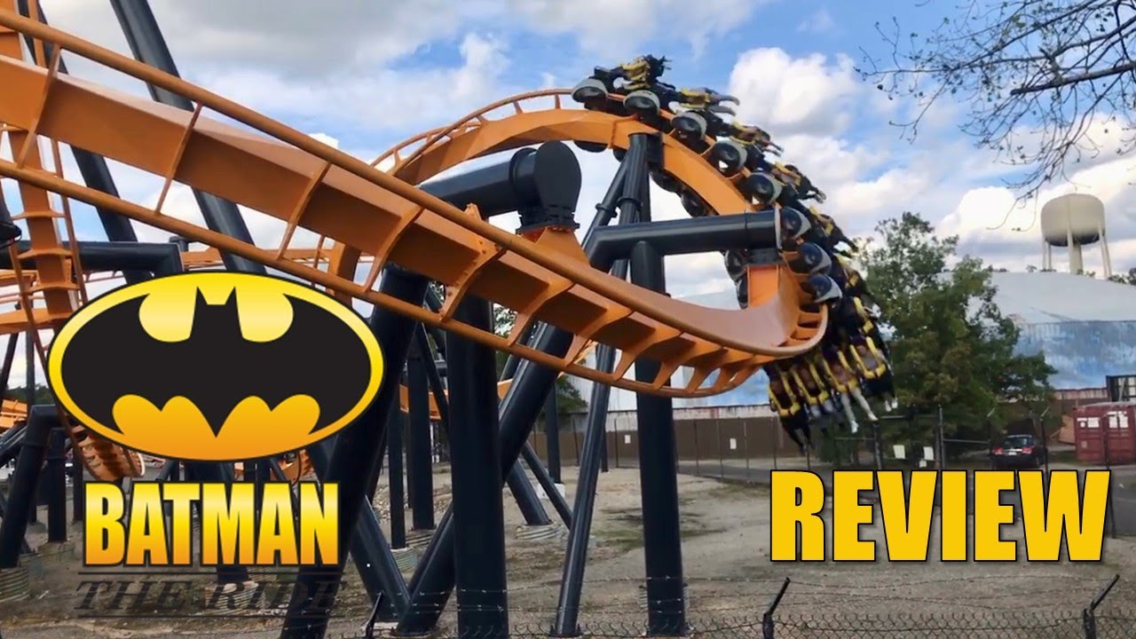 Batman The Ride Six Flags Great Adventure Review: A Great B&M Invert ...