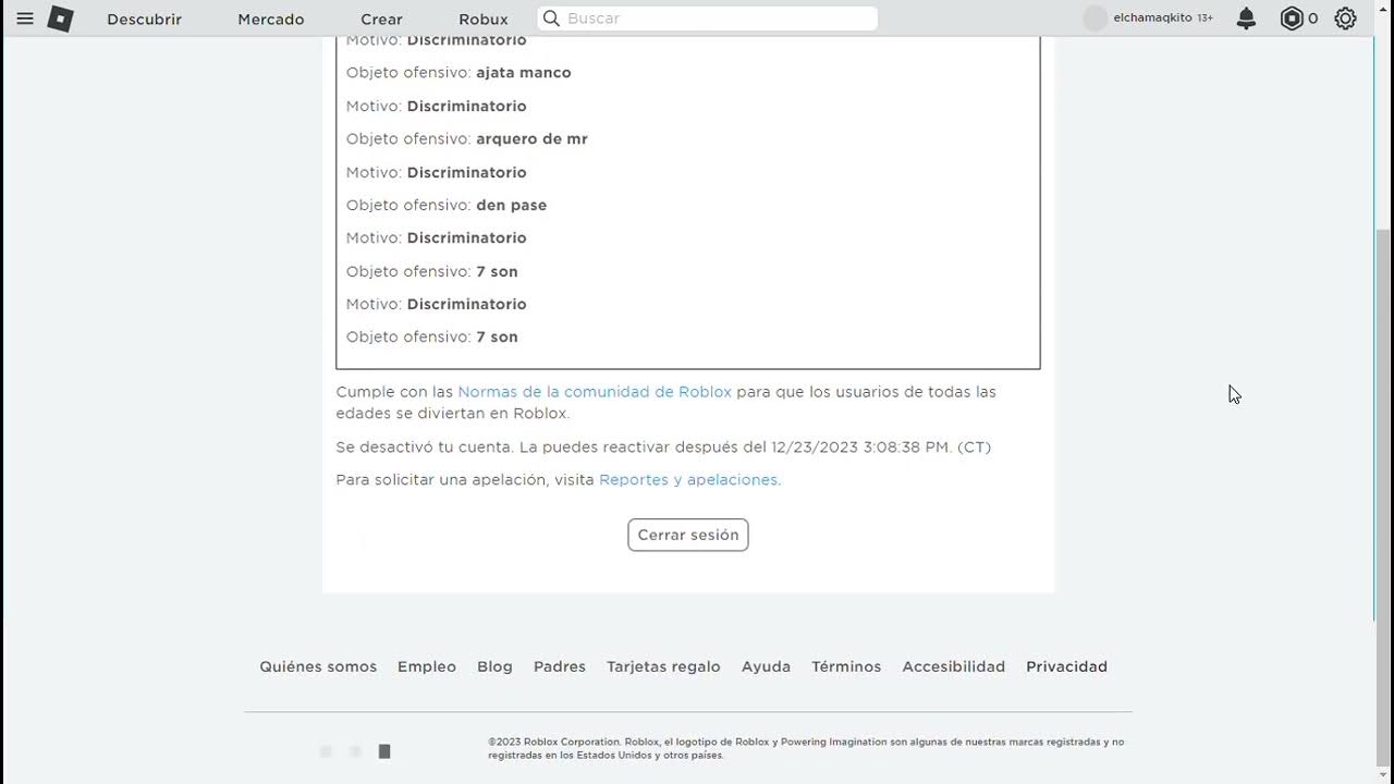 baneado en roblox - YouTube