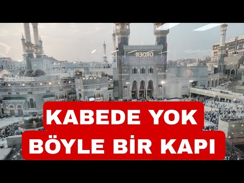 KABEDE SÜREKLİ OLARAK AÇIK OLAN KAPI