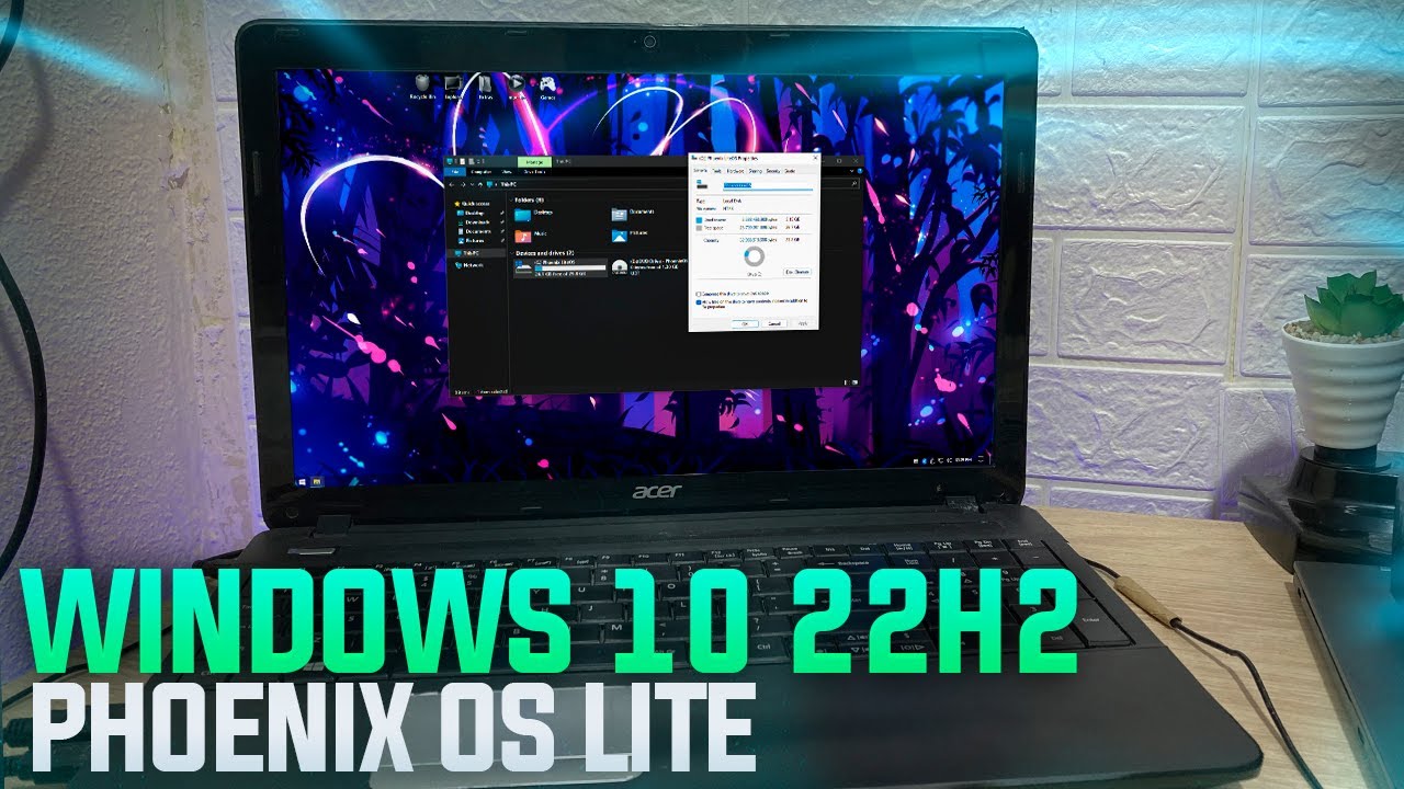 WINDOWS 10 PHOENIX OS | RÁPIDO | OTIMIZADO PARA PC FRACO E PC GAMER ...