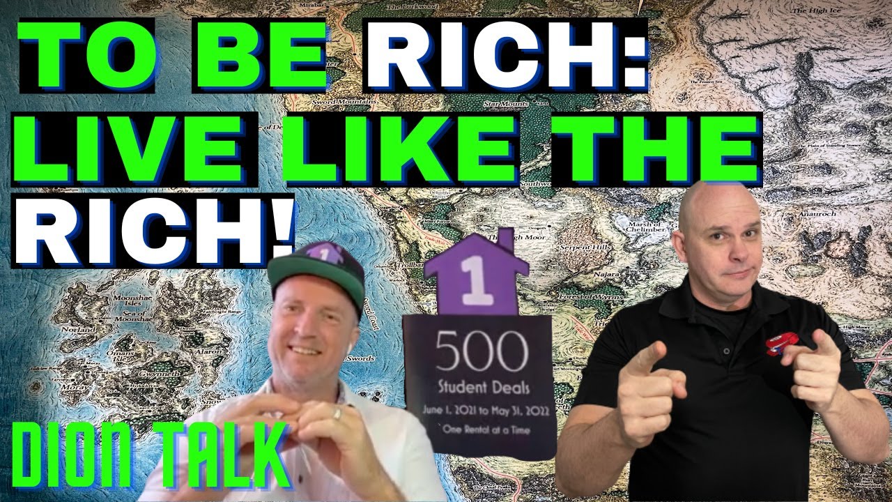 How to be rich. Today's Dion Talk - YouTube