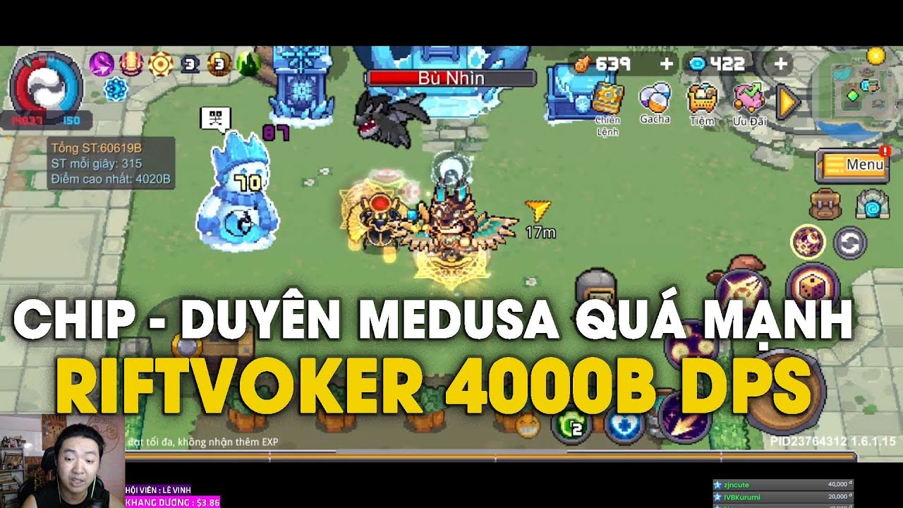BUILD CHIP MEDUSA VÀ RIFTVOKER 4000B+ DPS | SS2 Soul Knight Prequel # ...