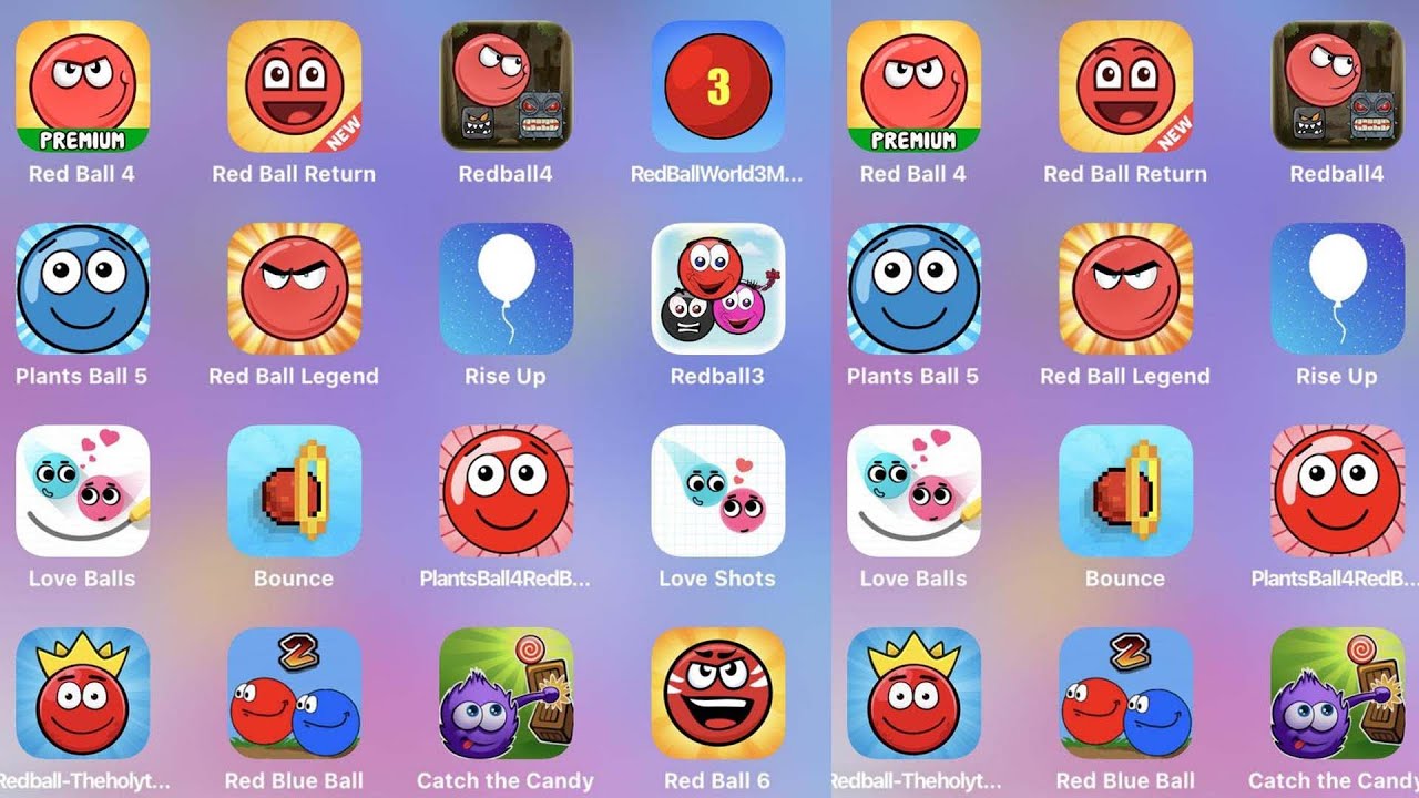 Red Ball 4,Red Ball Return,BRed Ball,Red Ball World 3,Plants Ball 5,Red ...